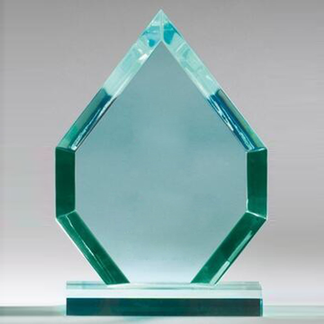 Green Shield Acrylic Trophy Award Buy Product on Yiwu Noble Import ...