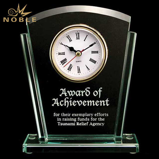 - Buy Blank Custom Glass Clock Trophy on Yiwu Noble Import & Export Co ...