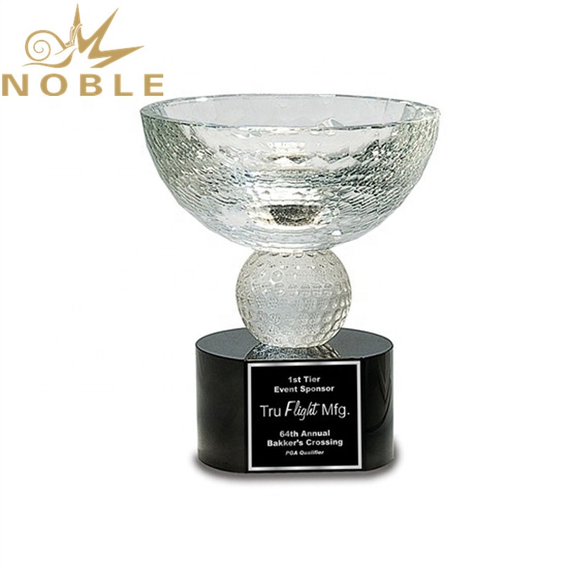 New Design High Quality Custom Crystal Golf Bowl Trophy - Buy Crystal ...